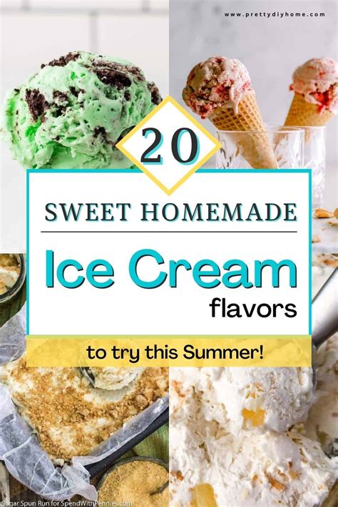 20 Easy Homemade Ice Cream Recipes For Summer