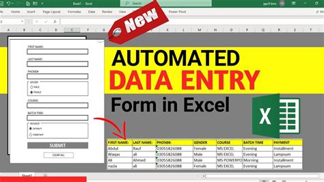 How To Data Entry Work In Excel Data Entry Data Entry Form Data