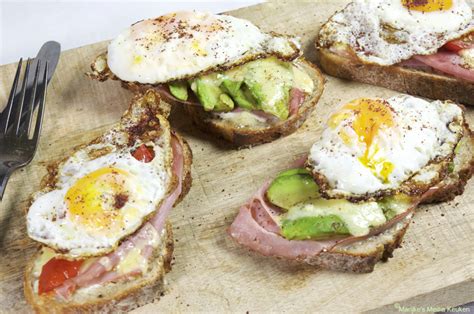 Broodje Gebakken Ei Met Avocado En Tomaat ⋆ Marijke Sterk