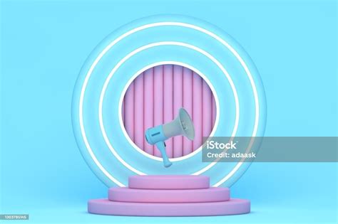 제품 프레젠테이션을 위한 최신 3d 추상 핑크와 블루 배경 플랫폼 빈 제품 스탠드 0명에 대한 스톡 사진 및 기타 이미지 0