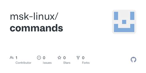 Commandscommandsmd At Main · Msk Linuxcommands · Github