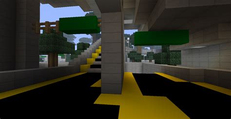 Modern Minecraft Highway Exit 1