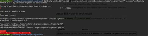 D7 Php 71 Warning A Non Numeric Value Encountered In Themepager