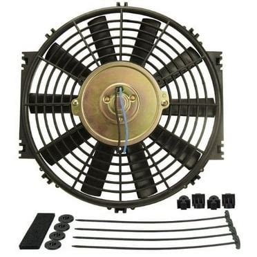 Derale 17117 Heavy Duty Fan Blade Series 1000 17 Steel Clutch Fan