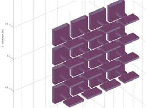 Modeling Of Array Of Cantilever Mems Sensors Sugar Diagram Of Structure