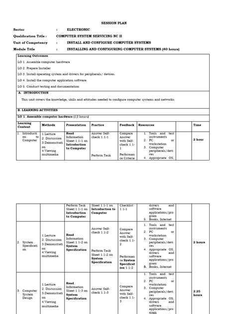 1 Install And Configure Computer Systems Pdf Operating System