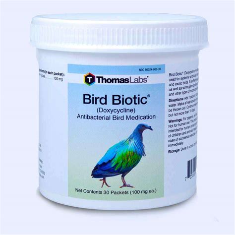 Free Shipping On Bird Biotic Doxycycline And Other Bird Antibiotics