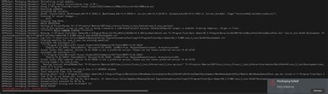 How To Package My Game For Windows I Keep Getting Errors And Cant