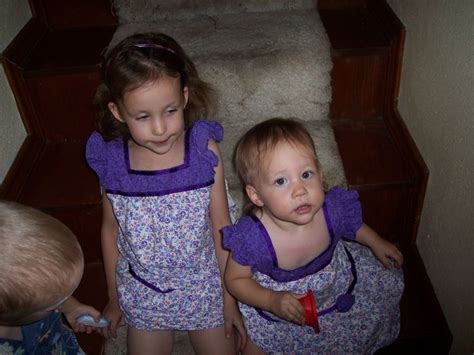 Sewn Summer Dresses Modeled By Granddaughters Summer Dresses Sewing