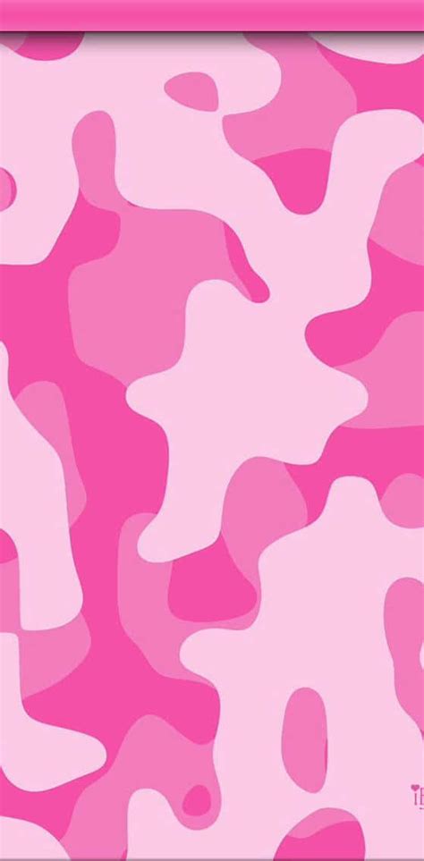 Pink Camo Computer Background