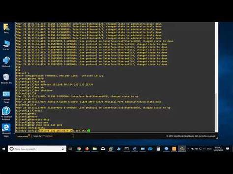 NetSysHorizon Configure Cisco Router As Dhcp Server Cisco Ios Dhcp Configuration