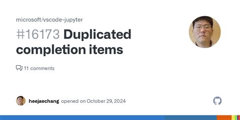 duplicated completion items · issue 16173 · microsoft vscode jupyter