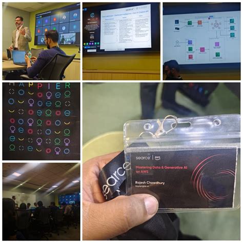 aws generativeai machinelearning ai searce amazonbedrock innovation… rajesh chowdhury