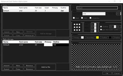 Dark Theme For Assa Manager · Issue 4652 · Subtitleeditsubtitleedit