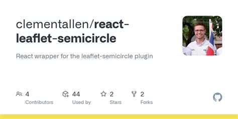 Github Clementallenreact Leaflet Semicircle React Wrapper For The Leaflet Semicircle Plugin