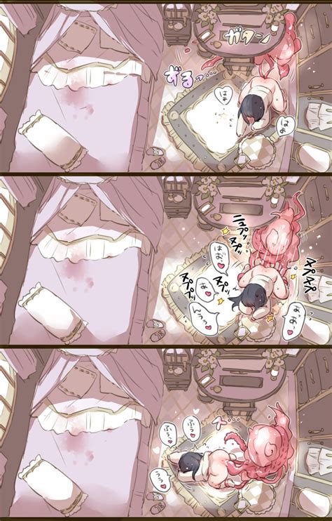 Rule 34 Anal Bed Bedroom Black Hair Bottomless Chino Machiko Computer