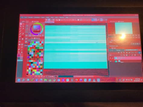 My Screen Started Doing This After I Plugged It Back Into My Computer What Should I Do R Xppen