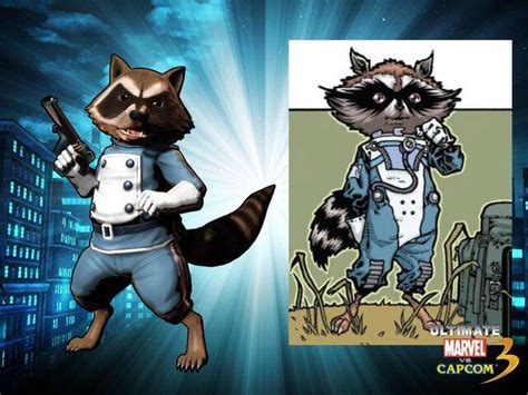 Umvc3 Rocket Raccoon Alternate Color 2 Umvc3 Rocket Raccoon Alternate Color 2