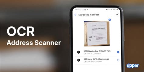 OCR Address Scanner Route Planning Delivery Guide