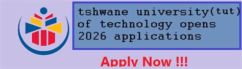 Tut Late Application Closing Date For 2026 Apply Online Admission 2026