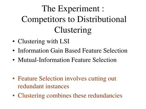 Ppt Distributional Clustering Of Words For Text Classification Powerpoint Presentation Id270977