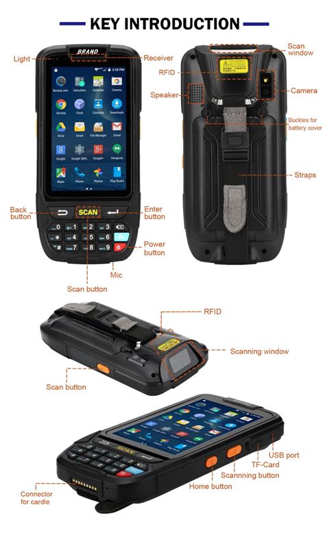 China Handheld Pda Gps Android Rfid Mobile Data Collection Terminal