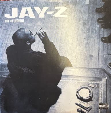 Jay Z The Blueprint 2001 Us Limited Edition Blue Vinyl Gatefold