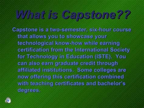 capstone presentation