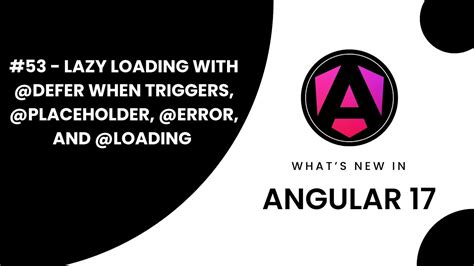 learn angular 17 in arabic 53 master angular lazy loading with