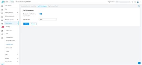 How To Configure Quality Of Service On Omada Gateway Via Omada Controller TP Link