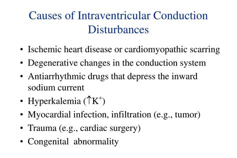 Ppt Cardiac Arrhythmias I Atrioventricular Conduction Disturbances And Bradyarrhythmias