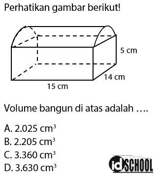 Yuk Simak 7 Jawaban Contoh Soal Volume Bangun Ruang Gabungan Tabung