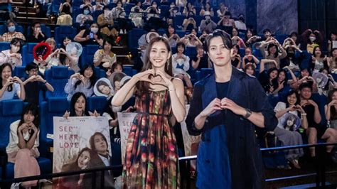 山下智久新木優子為電影SEE HEAR LOVE 看不見聽不見也愛你來台灣宣傳用台語告白粉絲哇愛哩 電影神搜