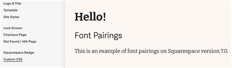Best Squarespace Font Pairings For Minimalist Sites — Original Box