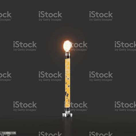 도로 경고등 산업용 조명 장비 3d 렌더링 가로등에 대한 스톡 사진 및 기타 이미지 가로등 거리 건설 장비 Istock