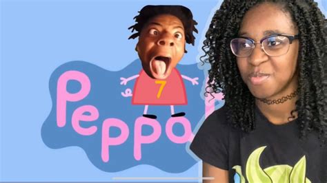 Ishowspeed In Peppa Pig Reaction Youtube