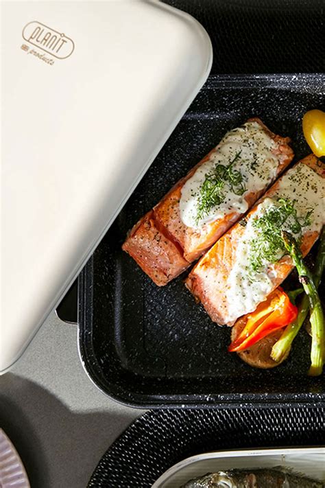 플랜잇 그릴팬 파티쿡 전기그릴 만능요리팬 Pgf N400wplanit