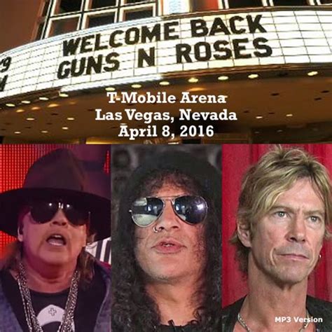 Bootleg Addiction Guns N Roses Las Vegas April 8 2016
