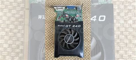Видеокарта Видеокарта Leadtek Winfast Gt 240 купить в Екатеринбурге Электроника Авито