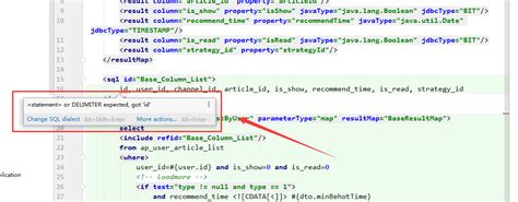 Idea报错 Or Delimiiter Expected Got Id If年少有为 博客园