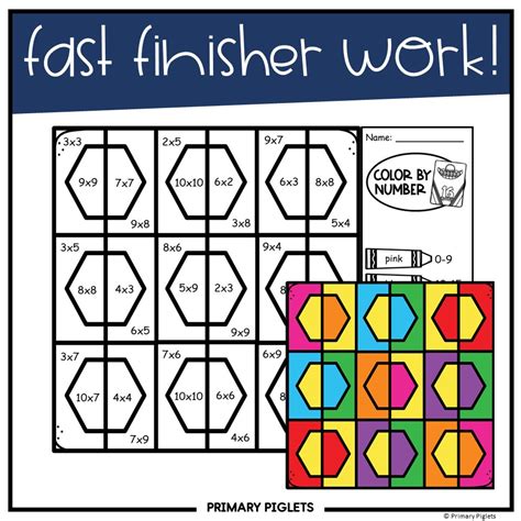 Back To School Multiplication Color By Number Code ABSTRACT Math Coloring Pages Made By Teachers