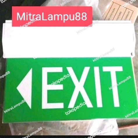 Jual Terbaik Lampu Emergency Exit Gantung Exit Lamp Led Vitalite Lampu Darurat Exit Termurah