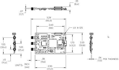 B200mini Ettus Usrp 70mhz 6ghz Sdrcognitive Radio Digilent Mouser