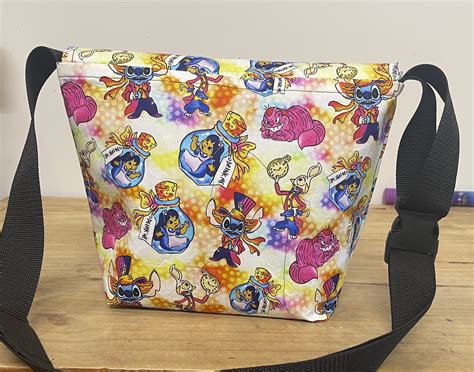 Lilo And Stitch Messenger Bag Crossbody Bag Overnight Bag Etsy