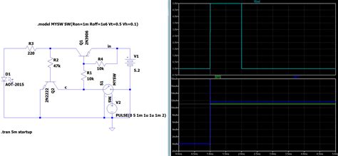 Npn Latching Circuit Latches Before Pushing The Latch Button Electrical Engineering Stack