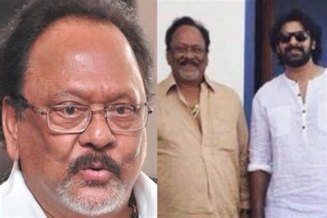 Prabhas Talks About His Late Uncle Krishnam Raju Says Whatever We Are It Is Because Of Him