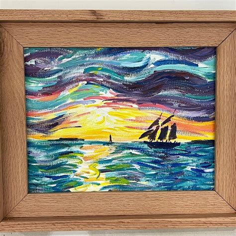 Solid Oak Frames Etsy