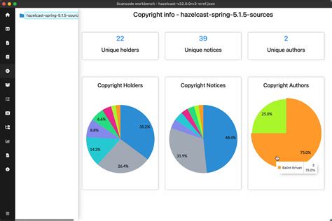 Copyright Info Dashboard — Scancode Workbench Documentation Documentation