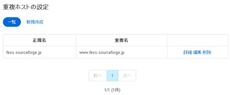 Duplicate Host Settings