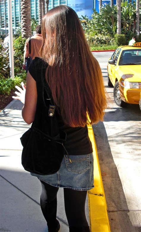 Long Haired Women Hall Of Fame Great Candid